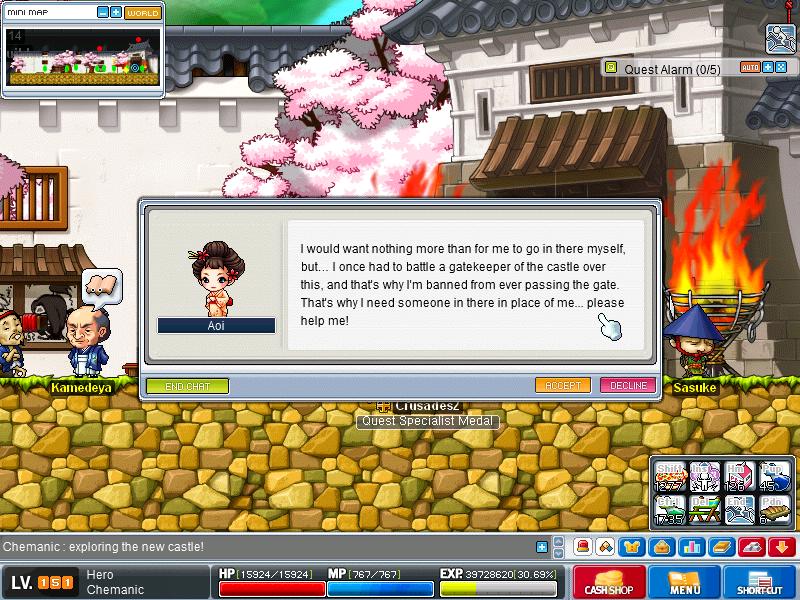 Darkiller's Gaming World: Exploring Kaede Castle!